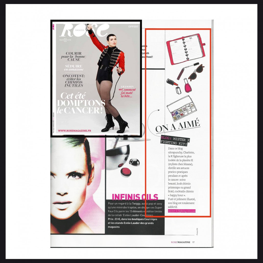 A huge thank you @Rose Magazine!! – Mister k.